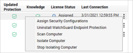 Clients mit Endpoint Security-Plug-in in ConnectWise Automate verwalten