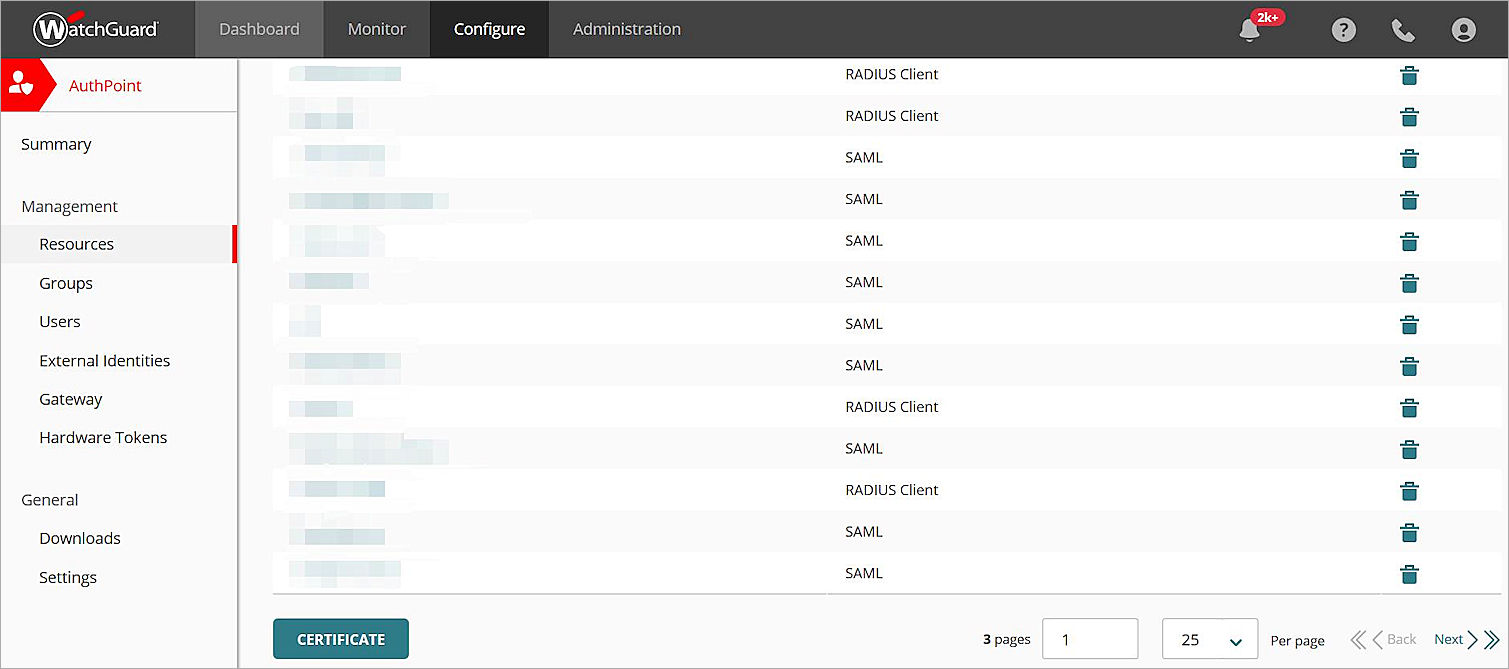 Firebox Access Portal Integration with AuthPoint