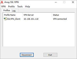 Array Networks SSL VPN Integration with AuthPoint