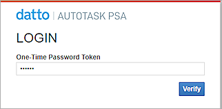 Autotask Integration with AuthPoint