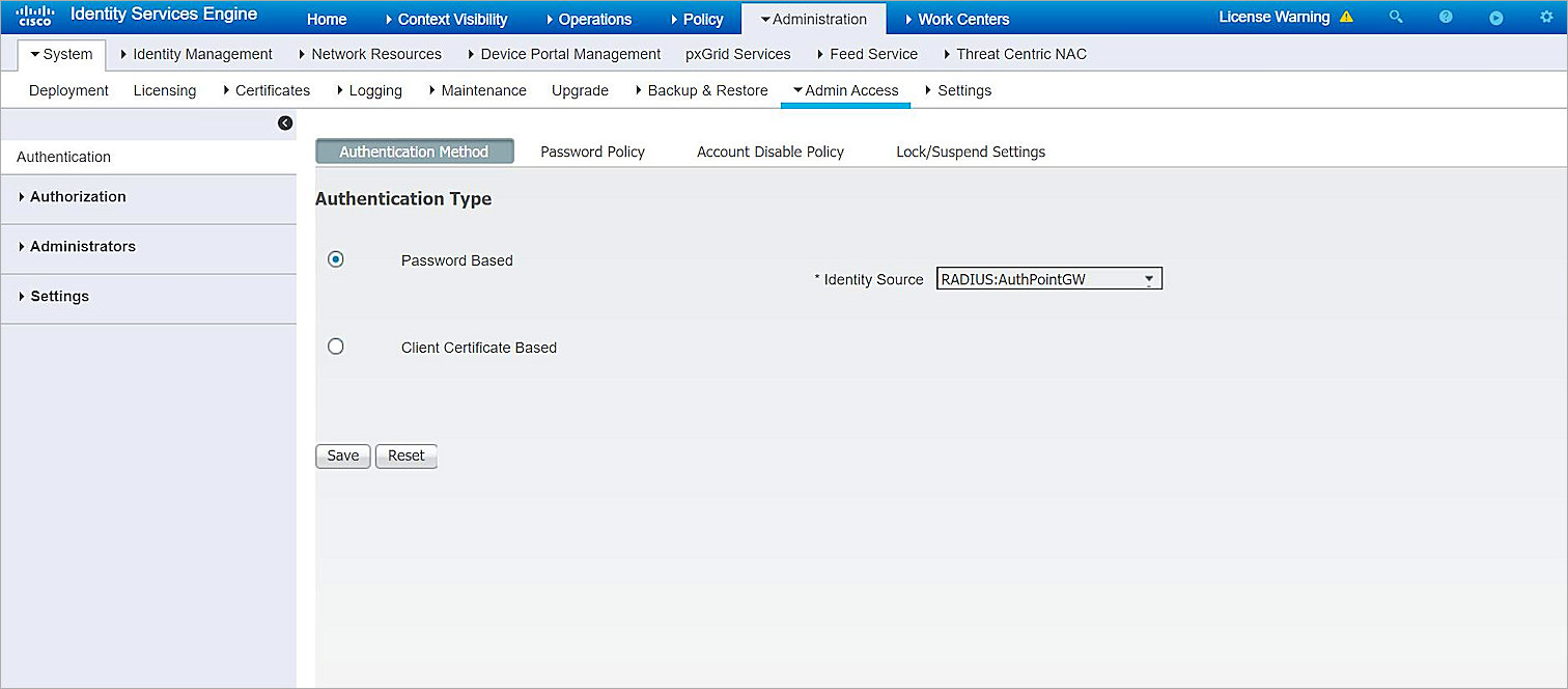 Cisco ISE RADIUS Integration with AuthPoint