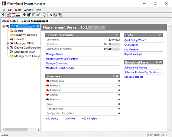 WatchGuard Management Server Integration with AuthPoint