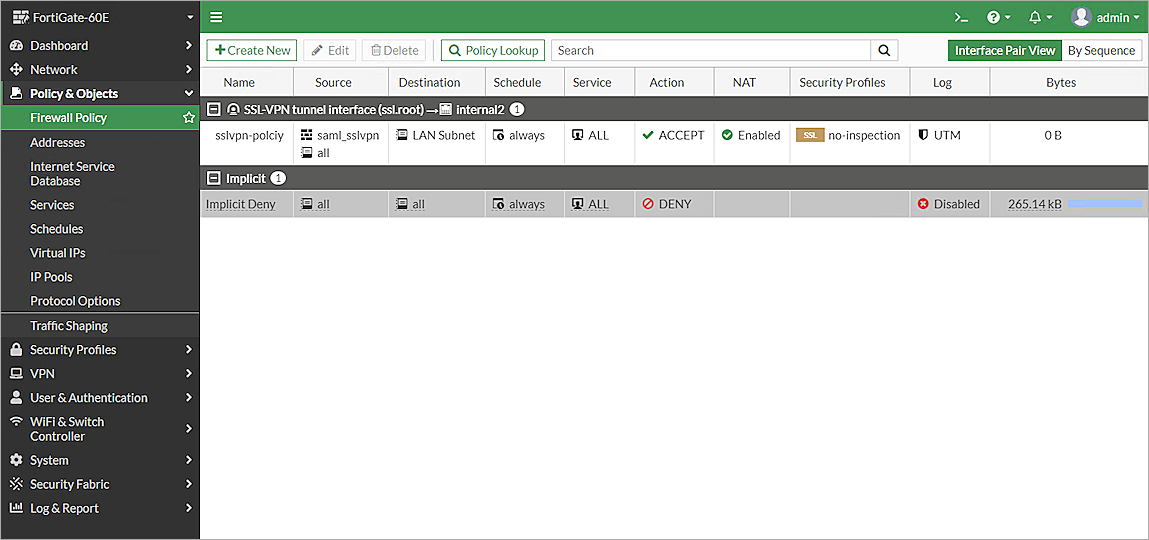 Fortinet FortiGate SSL VPN Integration with AuthPoint
