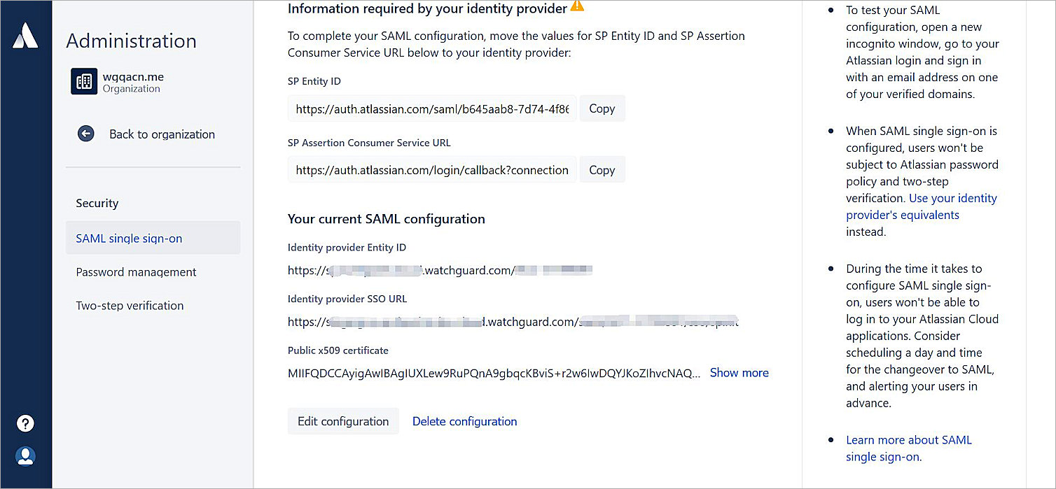 Atlassian Integration with AuthPoint