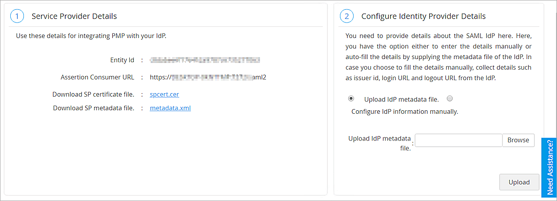 ManageEngine PMP Integration with AuthPoint