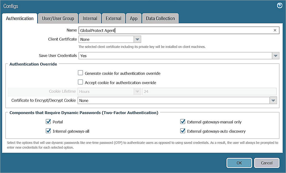 Palo Alto Networks GlobalProtect Integration with AuthPoint