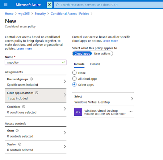 Windows Virtual Desktop Integration with AuthPoint