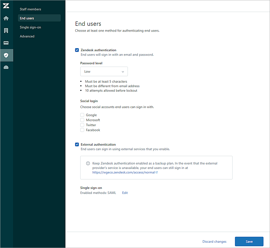 Zendesk Integration with AuthPoint