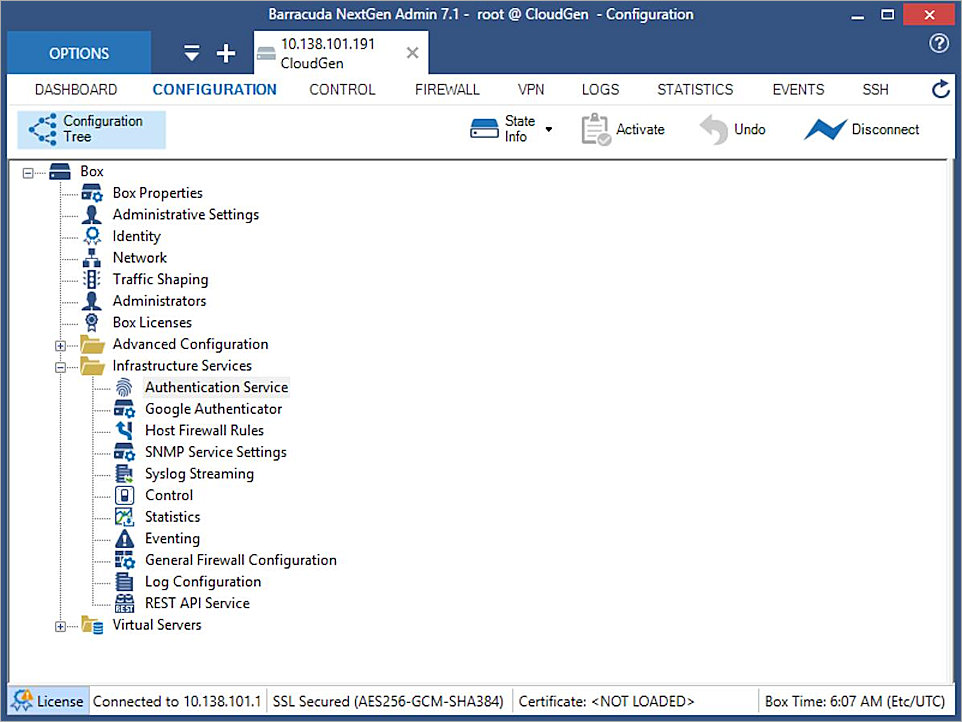 Barracuda CloudGen Firewall Integration with AuthPoint