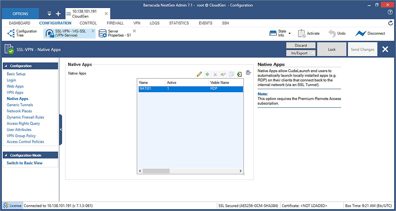 Barracuda CloudGen Firewall Integration with AuthPoint