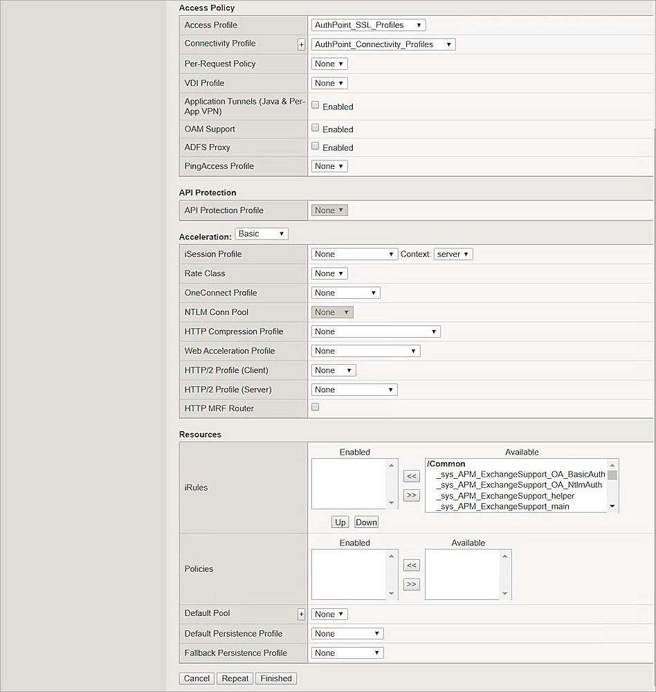 F5 BIG-IP APM RADIUS Integration with AuthPoint