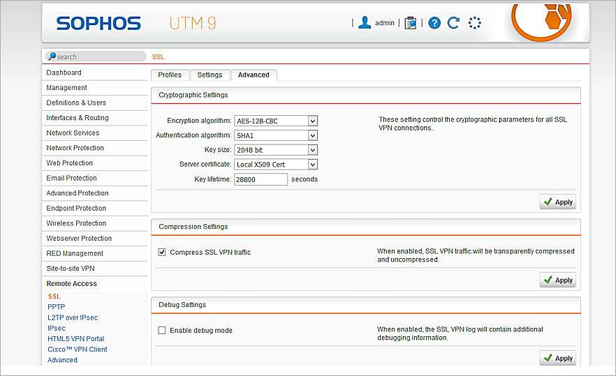 Sophos Integration with AuthPoint