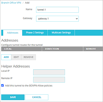 Cisco ASA and Firebox Branch Office VPN Integration Guide