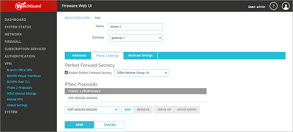 Cisco ISR and WatchGuard Firebox Branch Office VPN Integration Guide