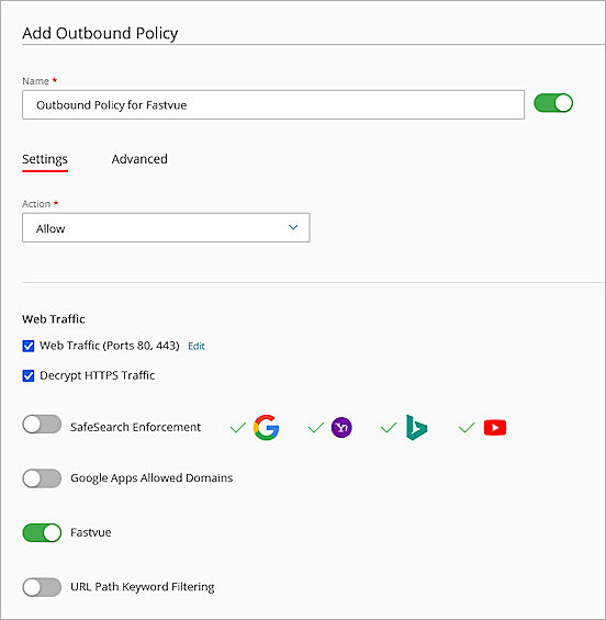Fastvue Integration with WatchGuard Firebox