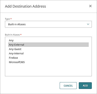 Fastvue Integration with WatchGuard Firebox