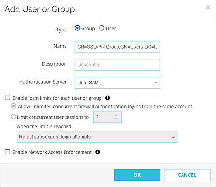 Firebox Mobile VPN with SSL and SAML Integration with Duo and Active ...