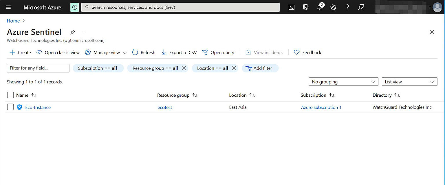 Microsoft Azure Sentinel Integration Guide