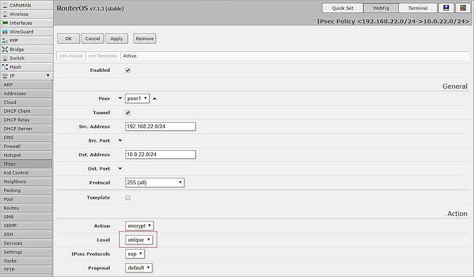 MikroTik BOVPN Integration Guide