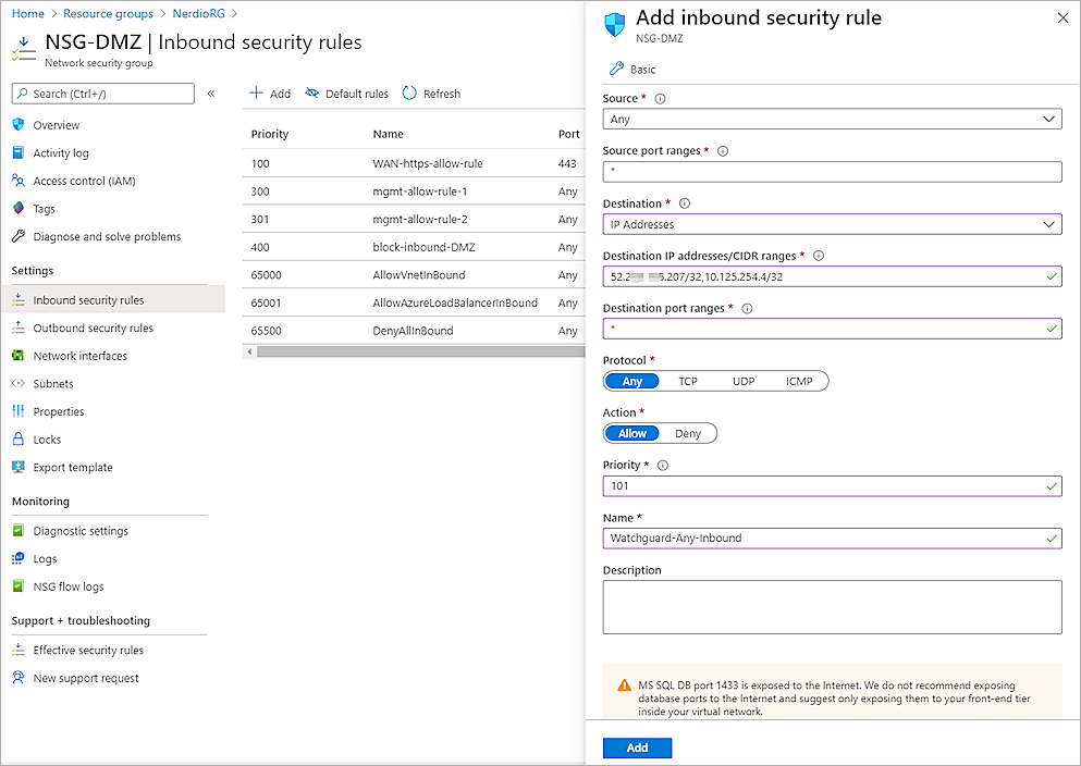 Nerdio for Azure Firebox Cloud Integration Guide