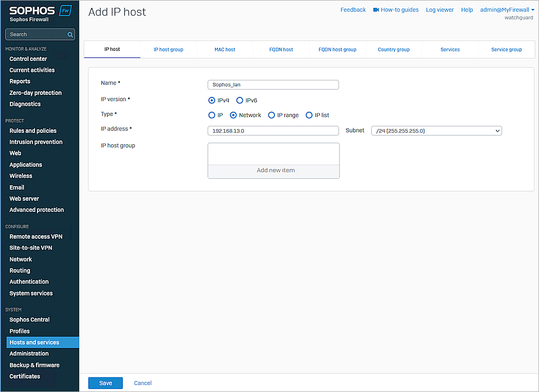Sophos XG Firewall and Firebox Branch Office VPN Integration Guide