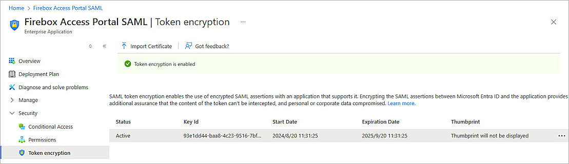 Microsoft Entra ID SAML Authentication with Firebox Mobile VPN with SSL ...