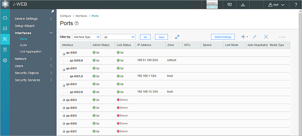 Juniper SRX300 and Firebox BOVPN Virtual Interface Integration Guide