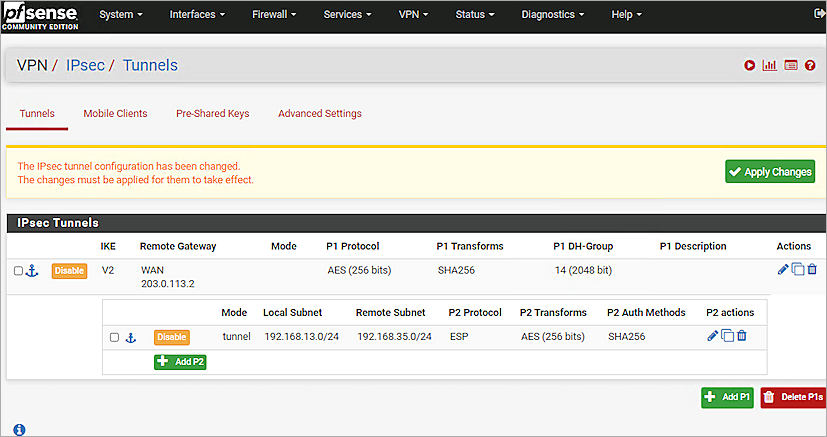 pfSense and Firebox Branch Office VPN Integration Guide
