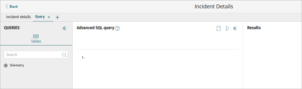 About the Advanced SQL Query Tool