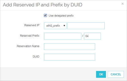 Configure DHCPv6 Client Prefix Delegation