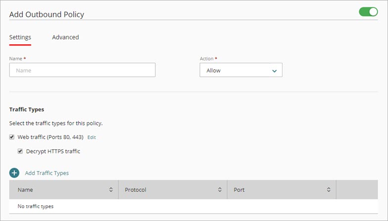 Configure Firewall Policies in WatchGuard Cloud