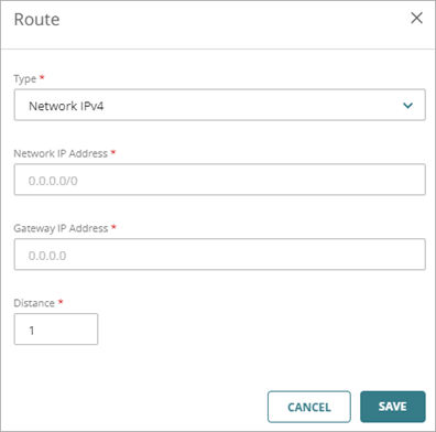 Configure Firebox Routes
