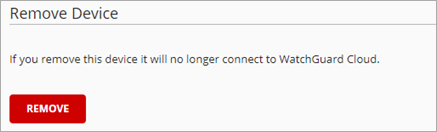 Firebox Device Settings