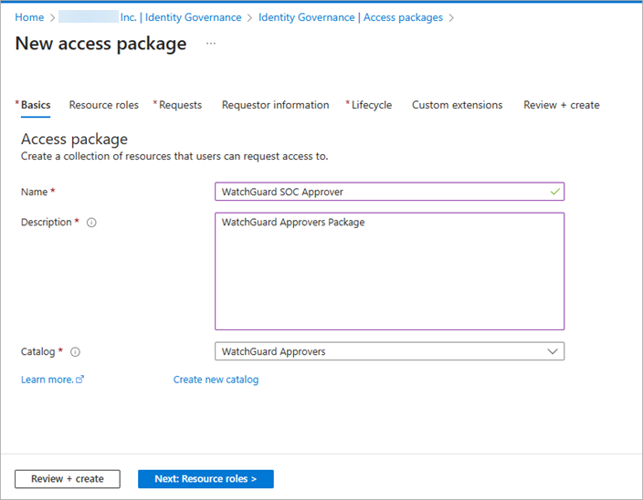 Connect WatchGuard Core MDR for Microsoft with Microsoft Defender