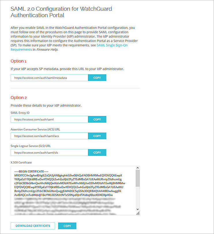 Okta SAML Authentication with WatchGuard Access Portal Integration Guide
