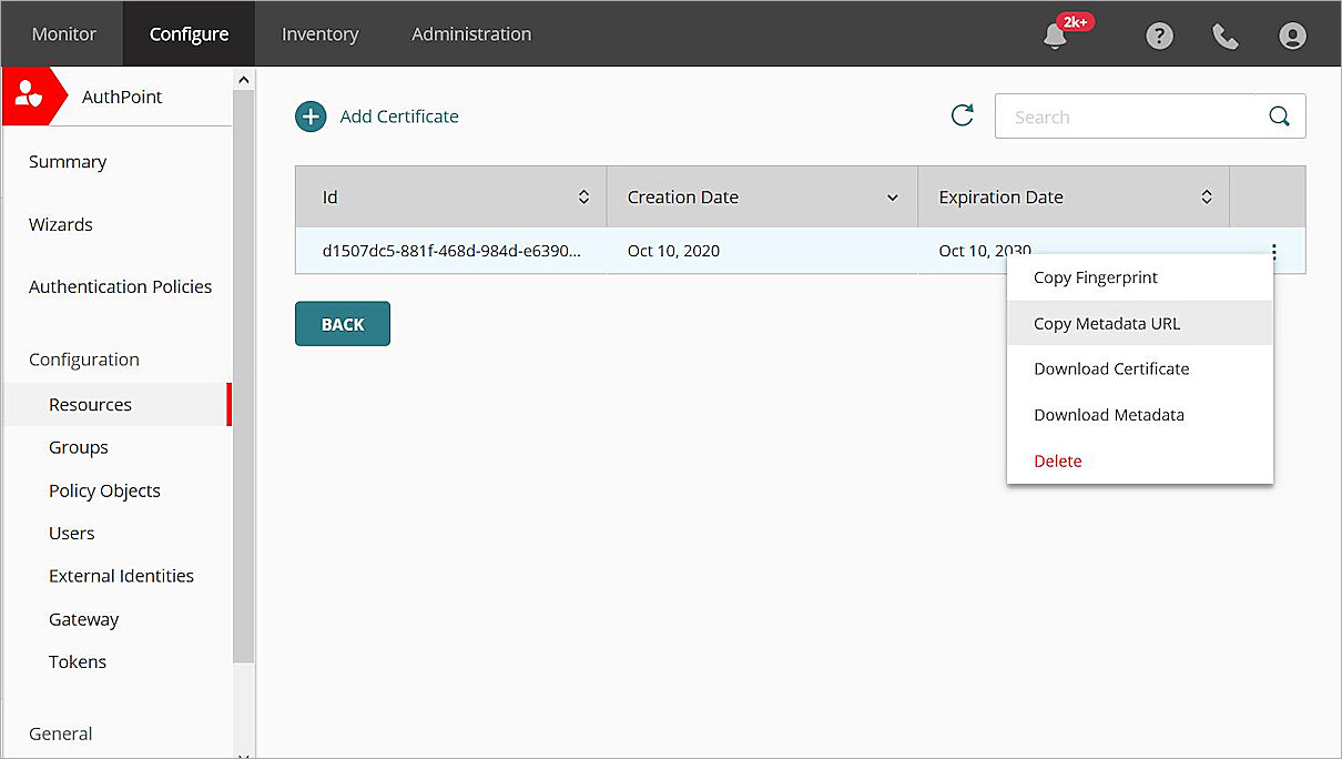 Firebox Access Portal Integration with AuthPoint
