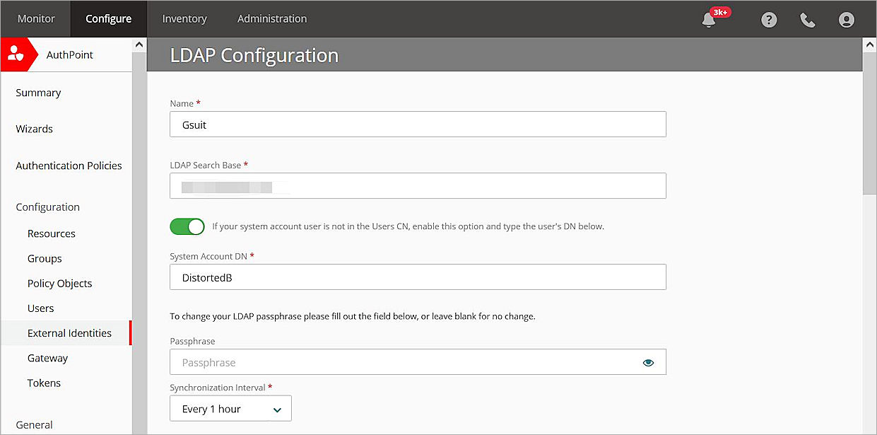 Google Workspace LDAP Synchronization with AuthPoint