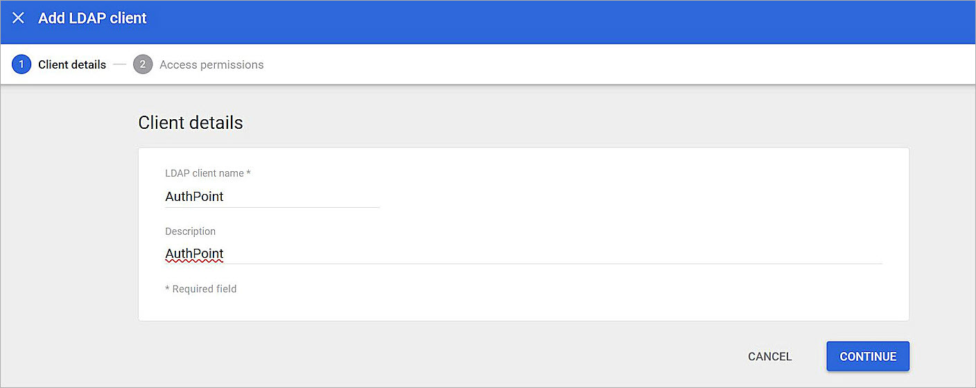 Google Workspace LDAP Synchronization with AuthPoint