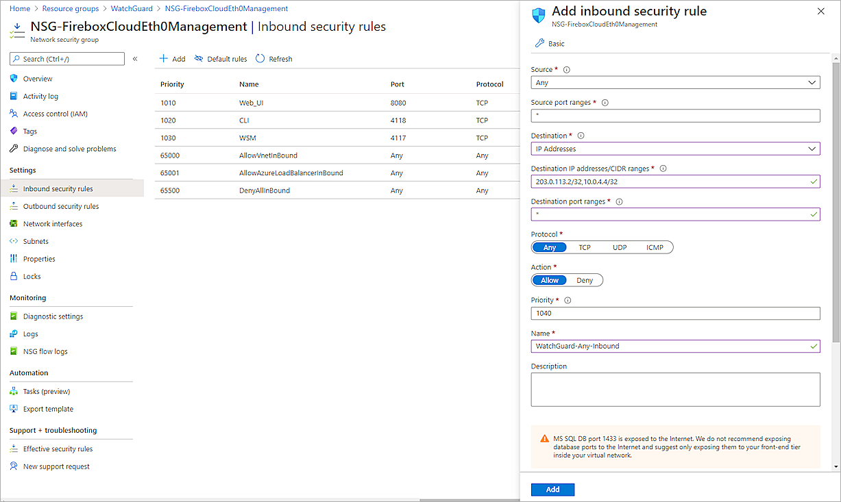 Firebox Mobile VPN with L2TP Integration with AuthPoint for Azure Active Directory Users