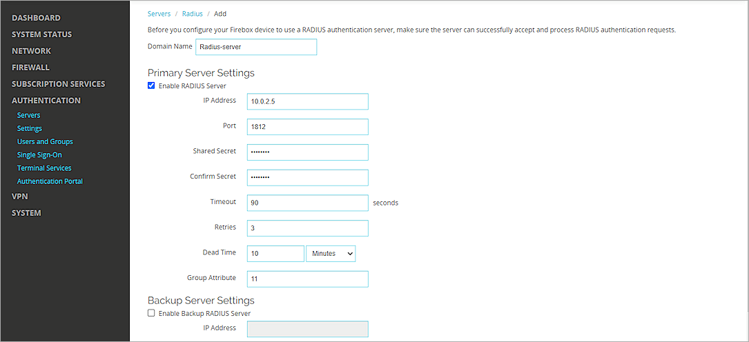 Firebox Mobile VPN with L2TP Integration with AuthPoint for Azure Active Directory Users