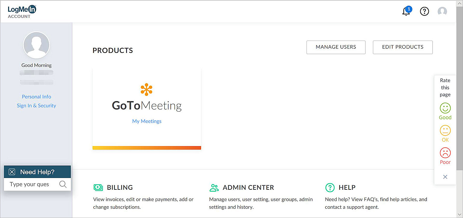 GoToMeeting Integration with AuthPoint