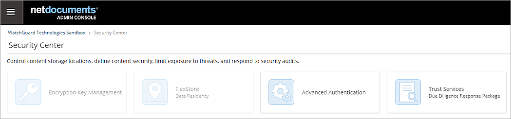 NetDocuments Integration with AuthPoint