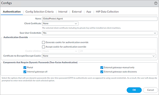 Palo Alto Networks GlobalProtect Integration with AuthPoint