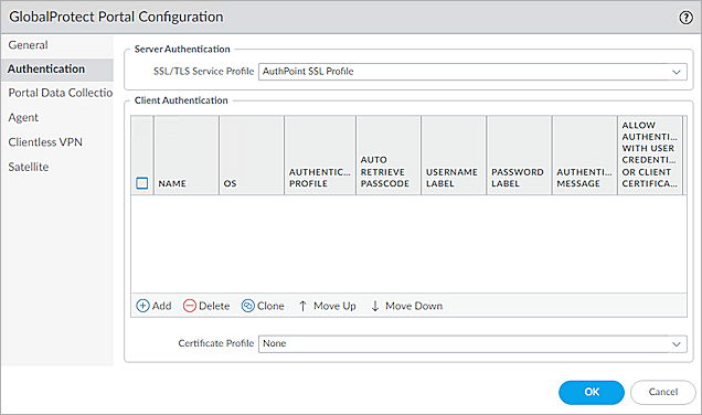 Palo Alto Networks GlobalProtect Integration with AuthPoint