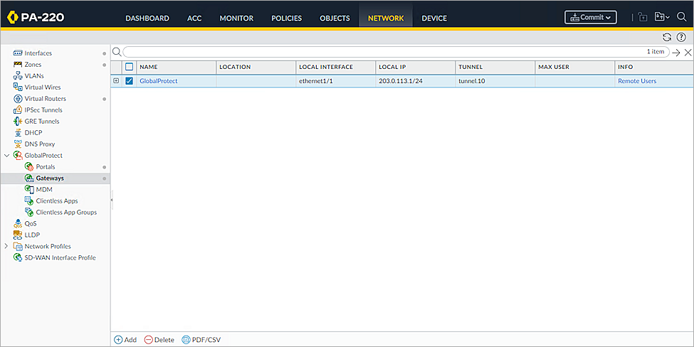 Palo Alto Networks GlobalProtect Integration with AuthPoint