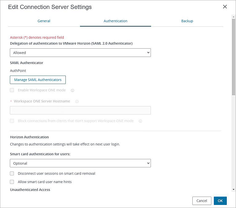 VMware Unified Access Gateway Integration with AuthPoint
