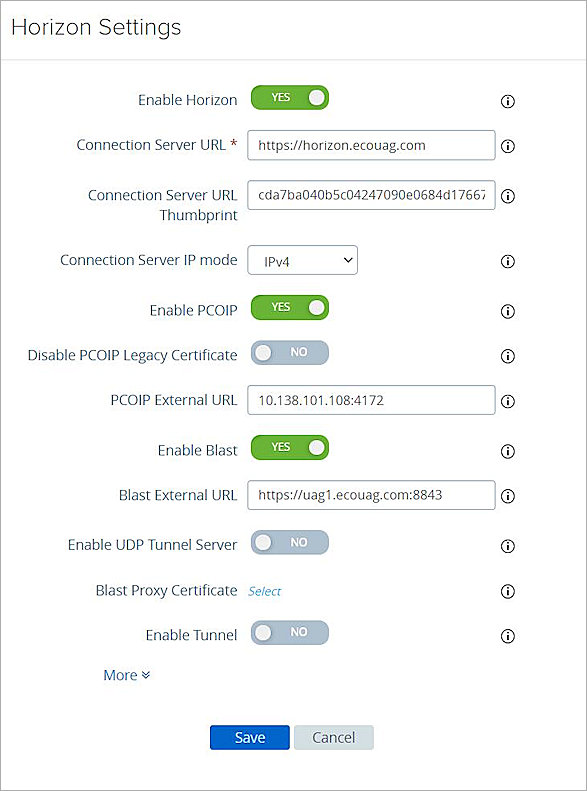 VMware Unified Access Gateway Integration with AuthPoint