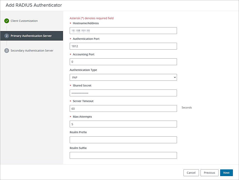 VMware Horizon 8 RADIUS Integration with AuthPoint