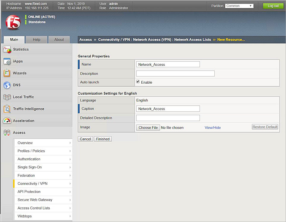 F5 BIG-IP APM RADIUS Integration with AuthPoint