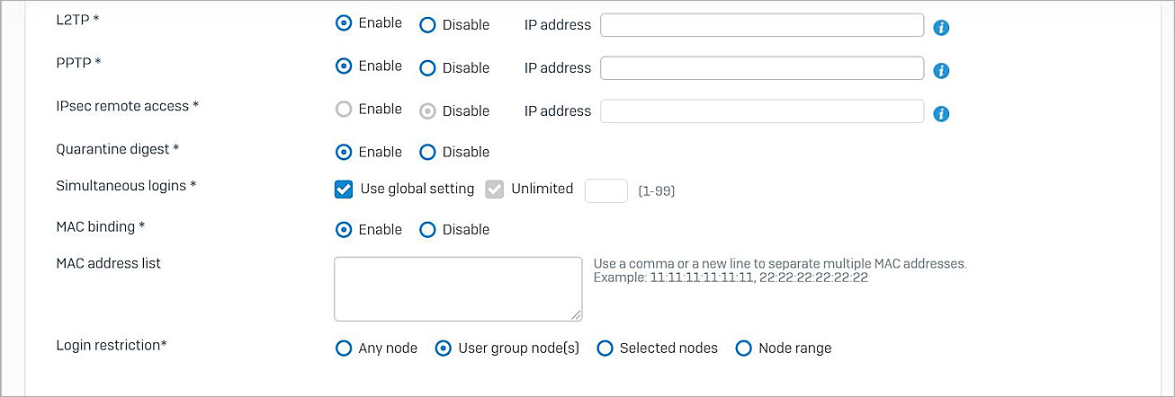 Sophos Firewall SSL VPN Integration with AuthPoint